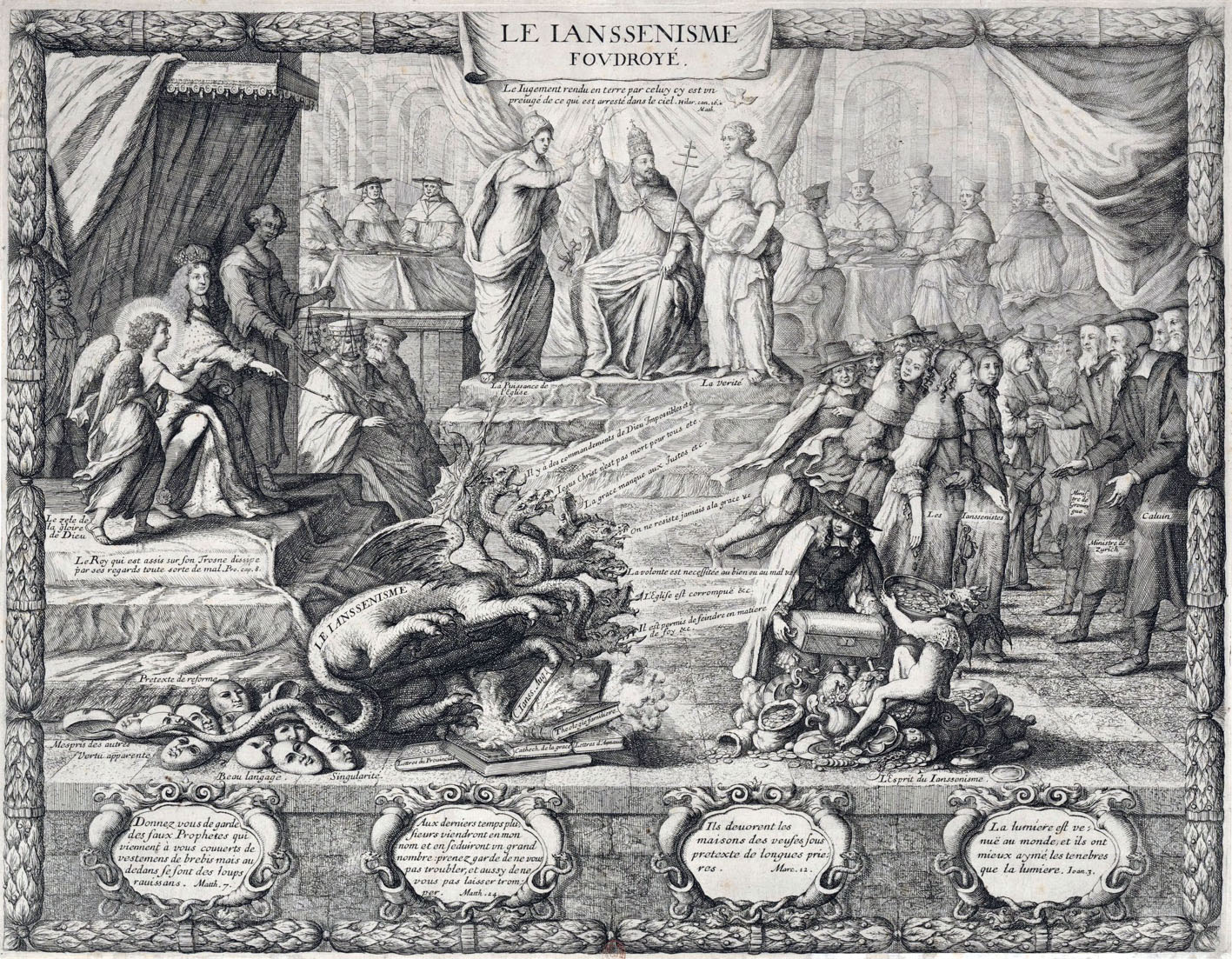 Le jansénisme foudroyé en 1653