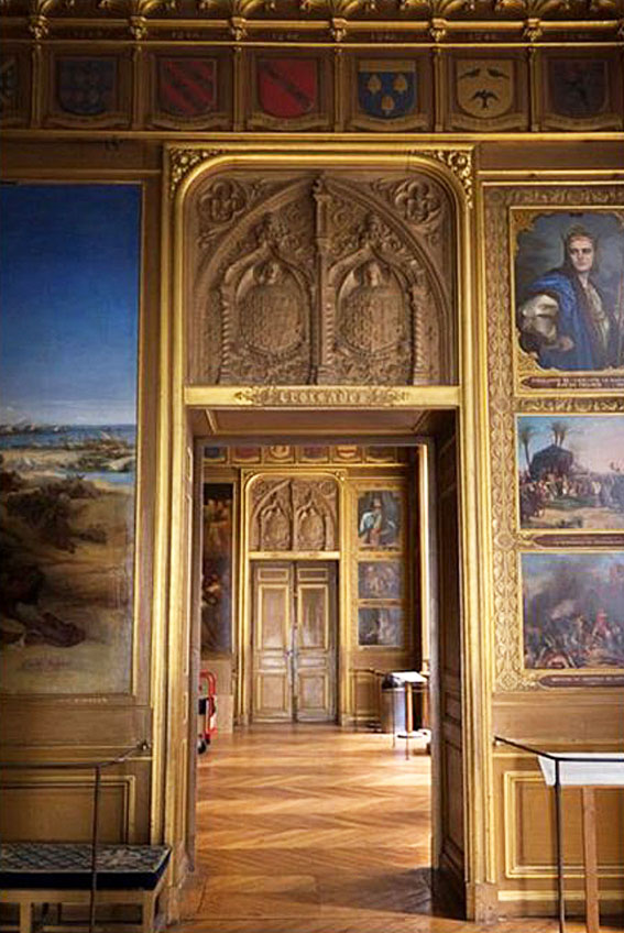 Salle des Croisades n° 4 ‑ Les armoiries