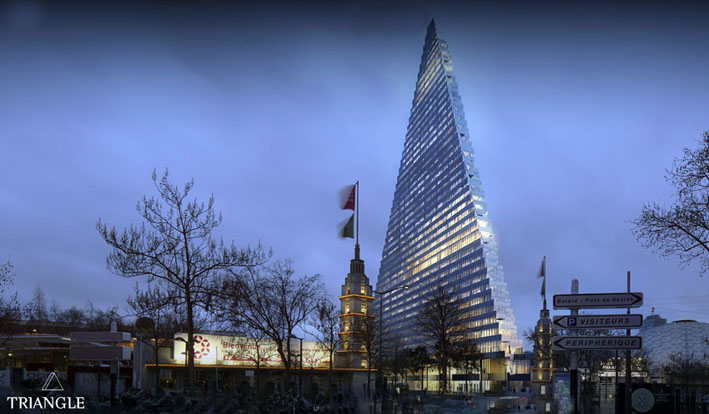 La Tour‑Triangle doit rayonner... Prestige oblige...